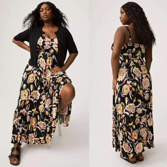 torrid | Dresses | Nwt Torrid 2 Super Soft Bella Jaco Deep Black Aline ...